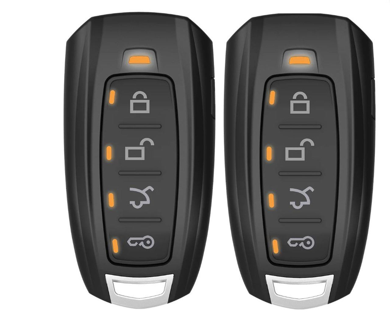 iDatastart RF3452AE Key Fob Kit, 2-Way LED + 2-Way LED, 6000 Foot Rang