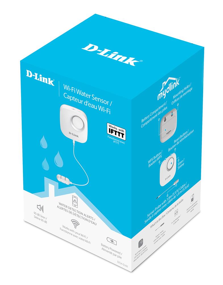D-Link DCH-S163 Add-On Battery-powered Remote Water Sensing Pod for th
