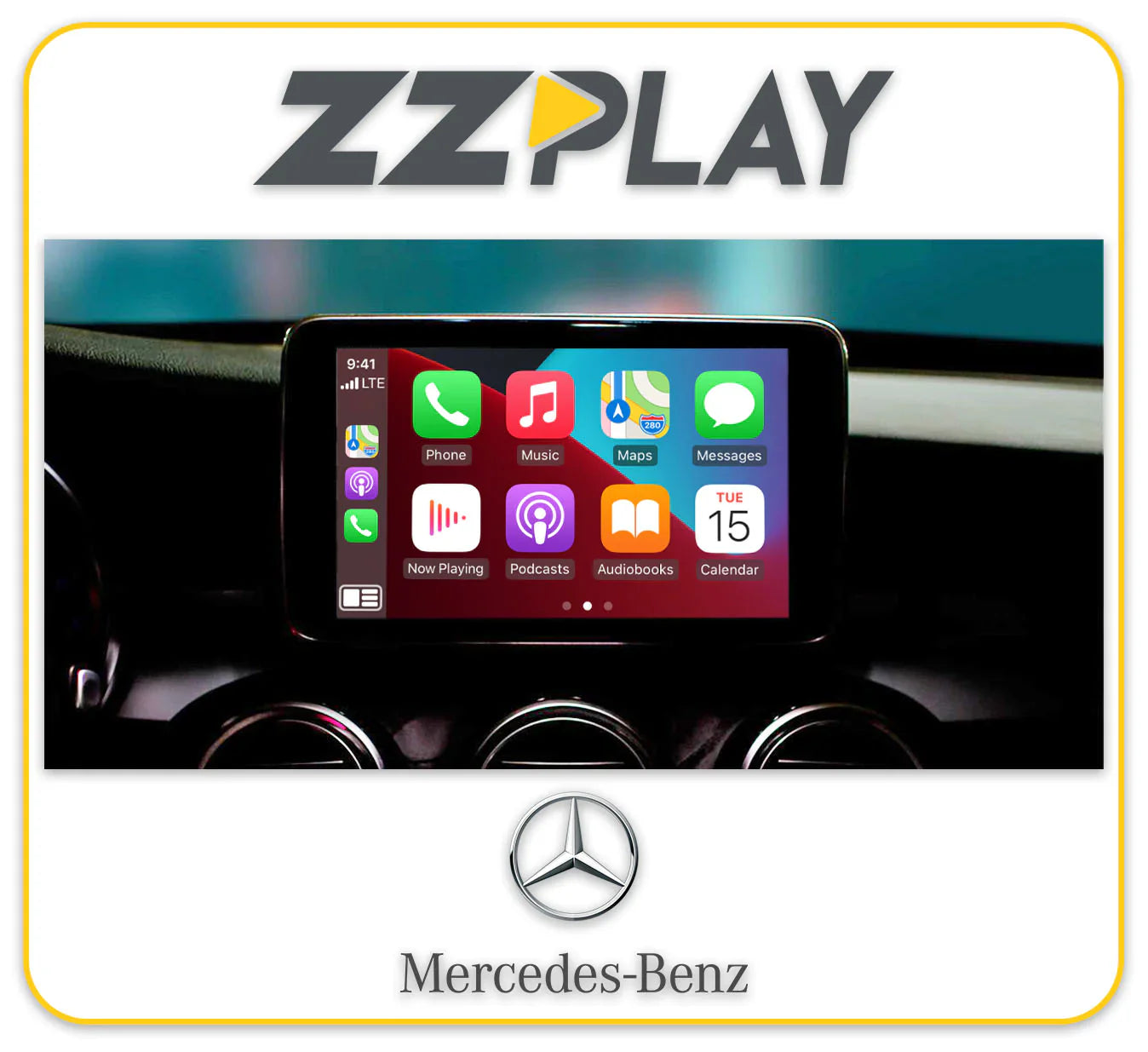 ZZ2 IT3-NTG45 Wireless CarPlay/Android Auto Interface for Select Merce