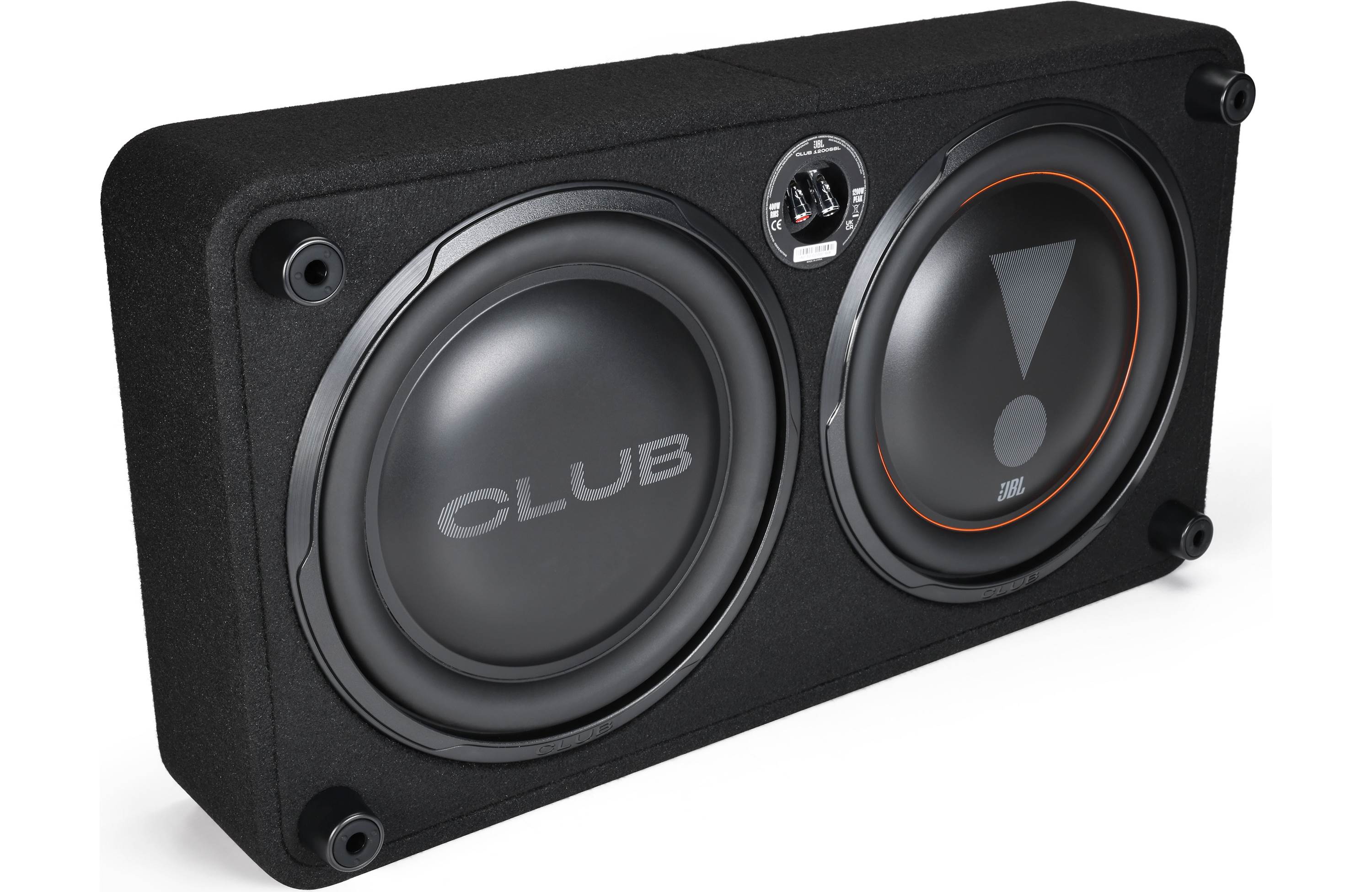 JBL Club 1200SSL 12" Shallow Mount Subwoofer – Powerful, Compact Bass