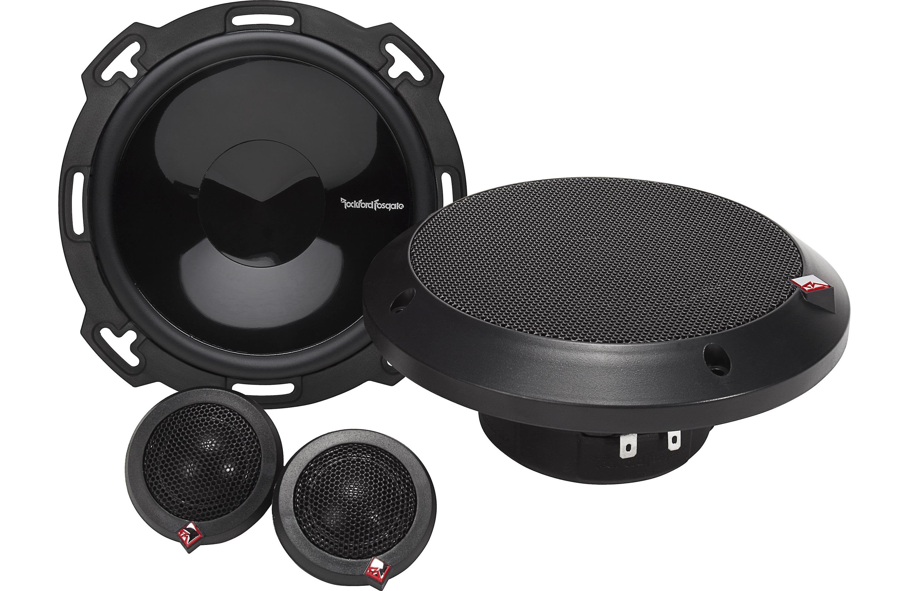 Rockford Fosgate P16-S Punch 6" Component Car Speakers – 2-Way System